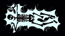 Distorted Skeleton Free Stock Photo - Public Domain Pictures