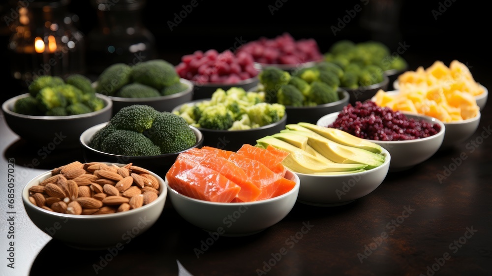 Balanced Diet Food Background Selection Various , Background Images ...