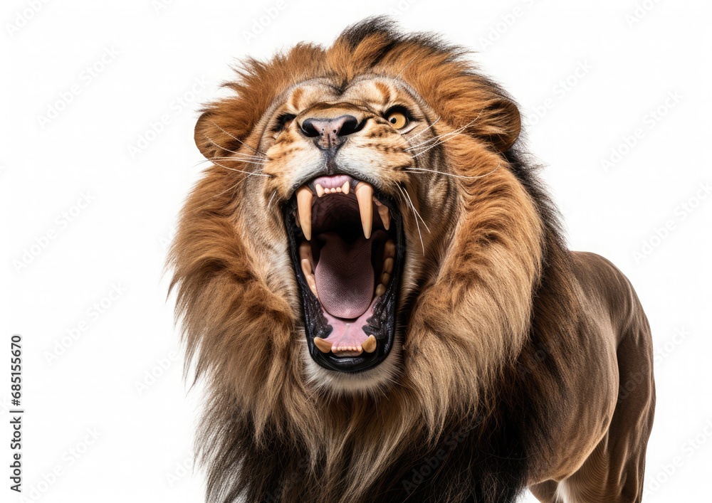 leones, animal, felinos, inhospitalario, crin, fauna, felíno, zoo, rey ...