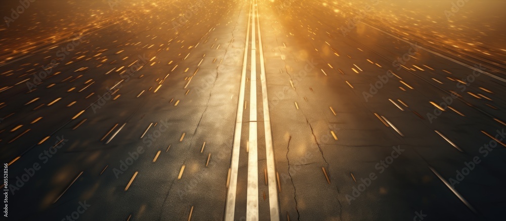 Straight and dashed lines on road for manipulating photos from various ...