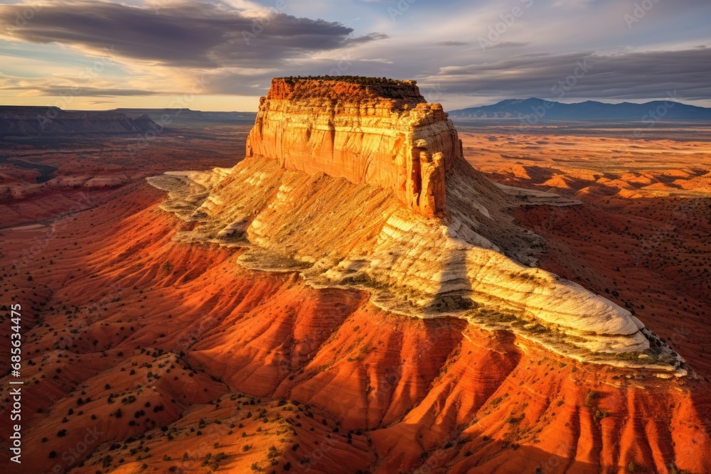Foto de Stock The Buttes of Capitol Reef National Park in United States ...