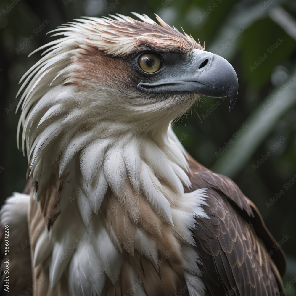 The Philippine eagle (Pithecophaga jefferyi) is one of the most ...