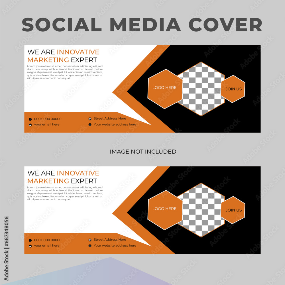 Стоковое векторное изображение «Facebook cover page design for the ...