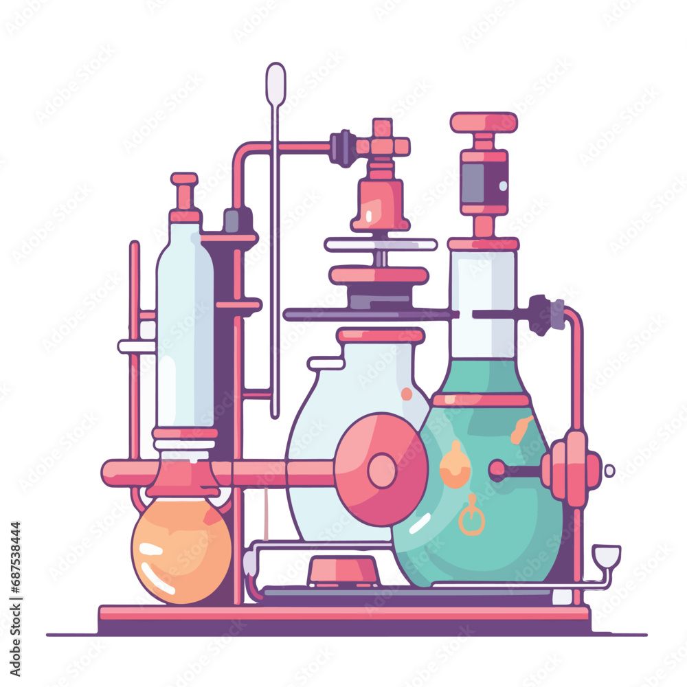 fractional distillation laboratory set up separation of homogeneous ...