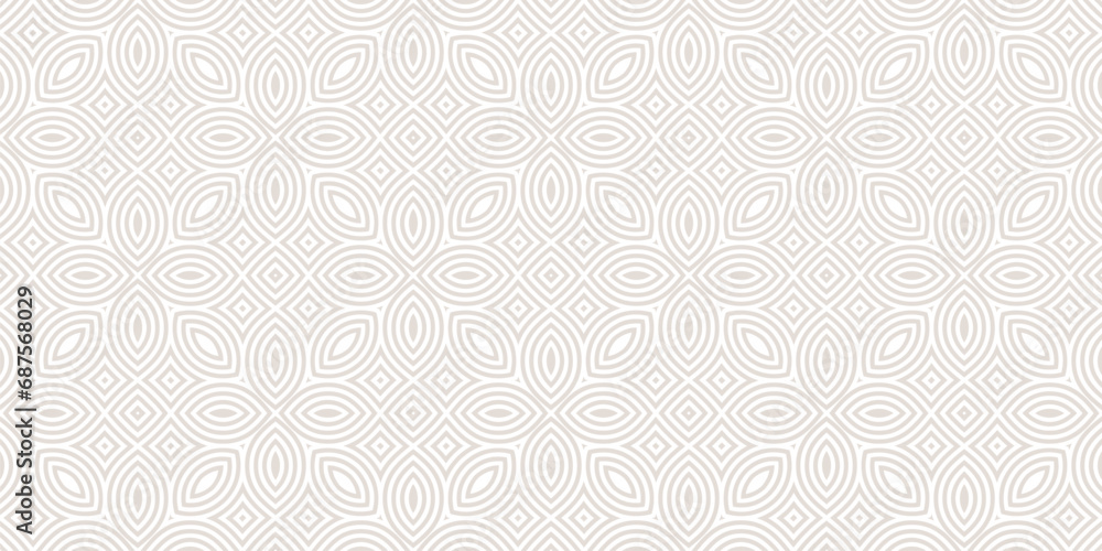 Subtle vector geometric seamless pattern. Abstract minimal linear ...