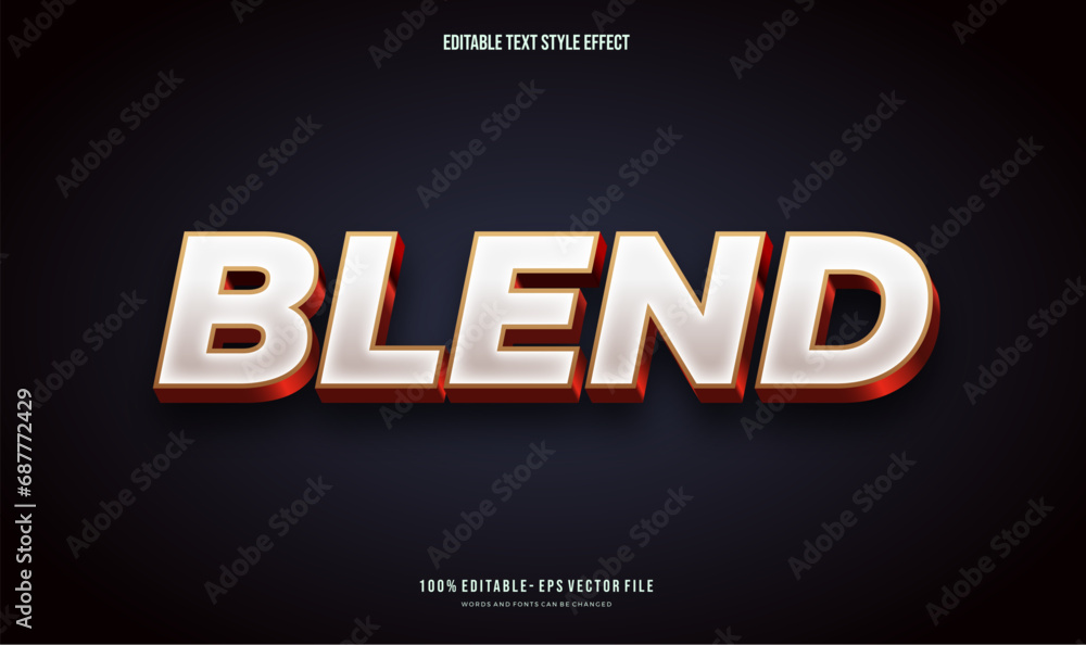 Editable text effect shiny gold. Text style effect. Editable fonts ...