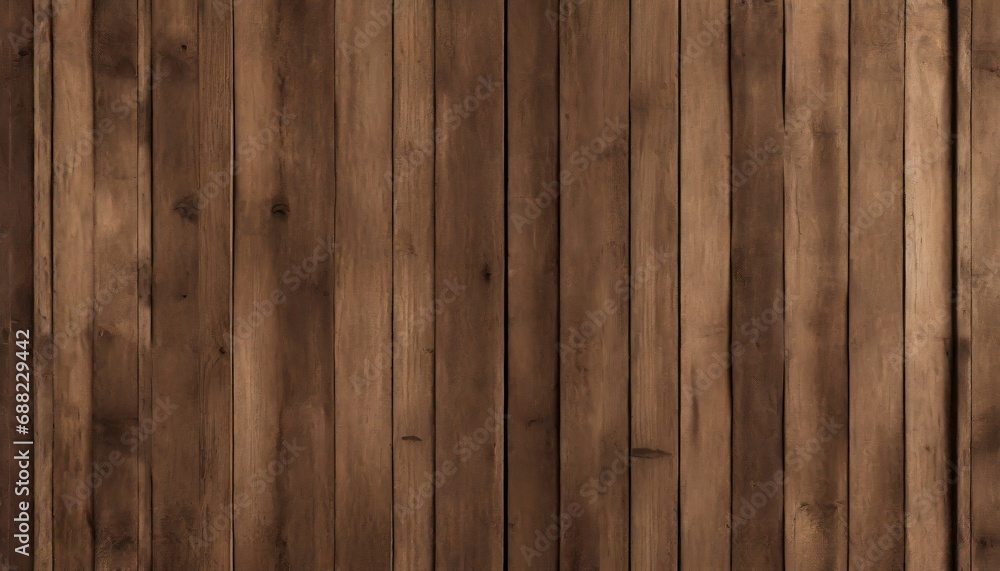 Brown wood panel repeat texture. Realistic vector timber dark striped ...