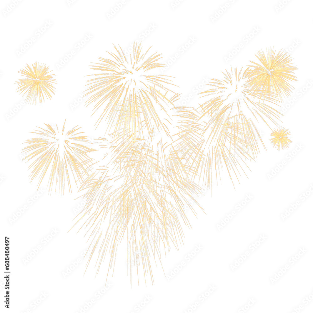 fireworks splash on transparent background Stock Photo | Adobe Stock
