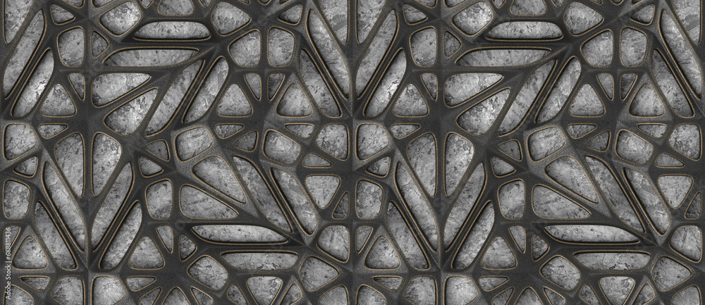 Futuristic 3D seamless background textures Stock Illustration | Adobe Stock