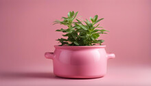 Pink Potted Flower Background Free Stock Photo - Public Domain Pictures