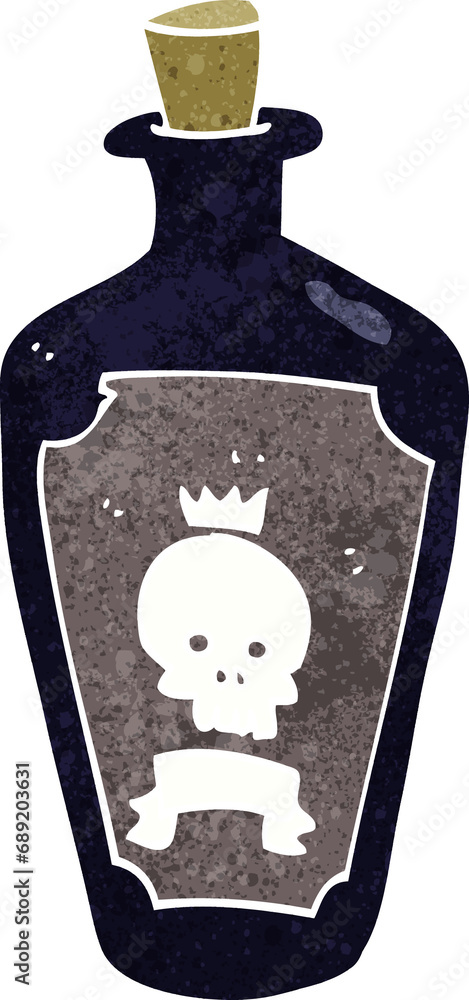 cartoon poison Stock Illustration | Adobe Stock