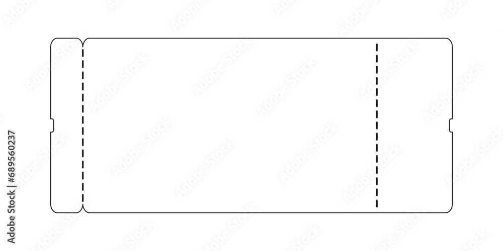 Raffle, coupon, promocode icon. Ticket mockup for boarding on airplane ...