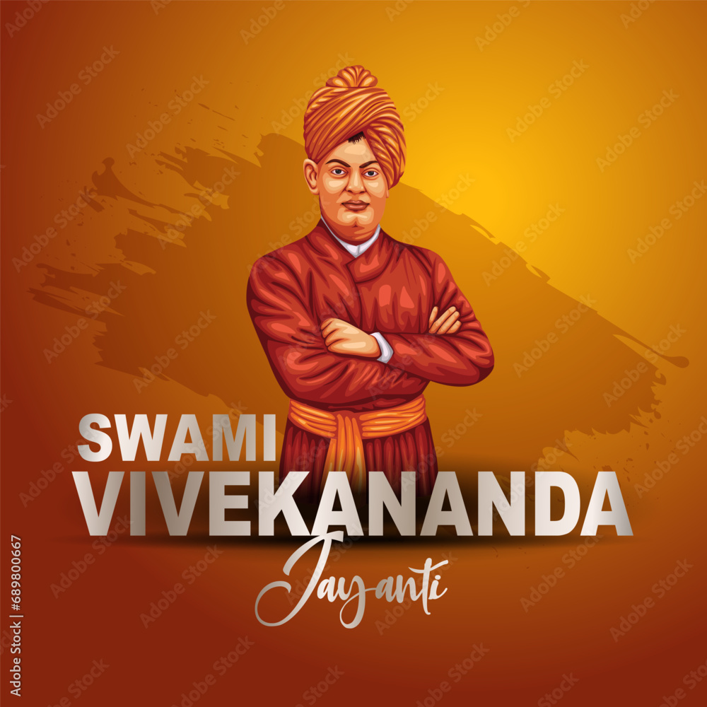 Happy Swami Vivekananda Jayanti. A celebration of Youth Day of India ...