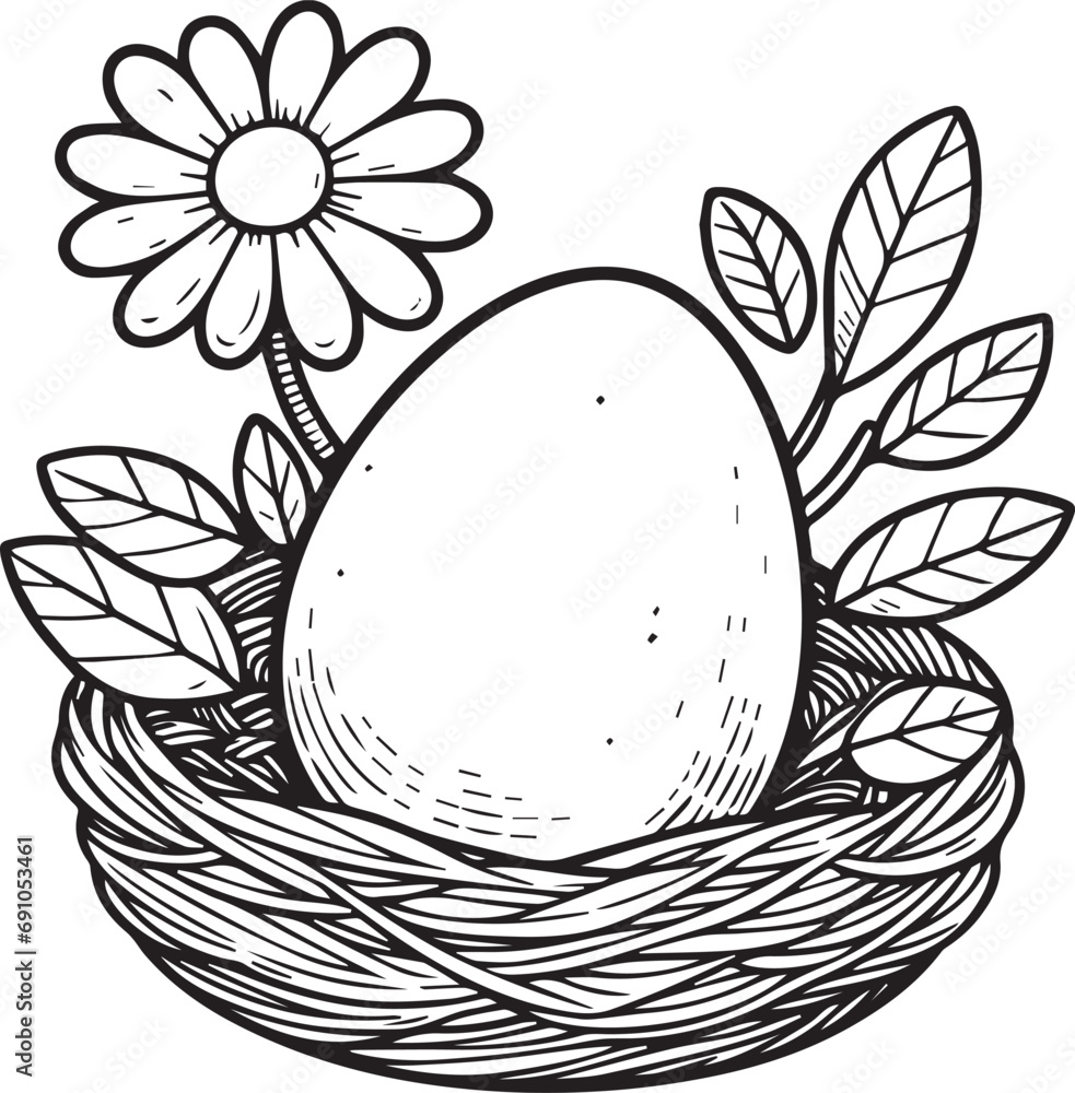 [BAE] å_Springtime Delights easter egg coloring pages Rabbit Eggs and ...