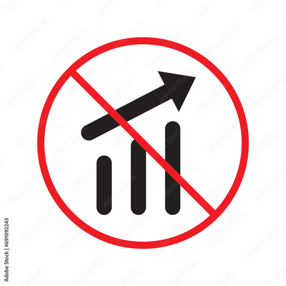 Vector de Stock Forbidden prohibited warning, caution, attention ...