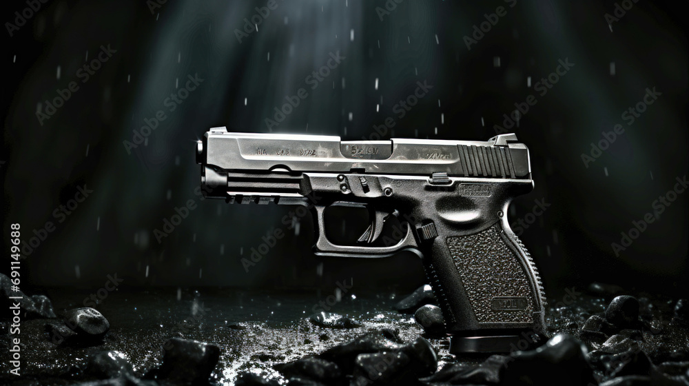 Stock-Illustration „hoplophobia: an extensive, ultra-realistic ...