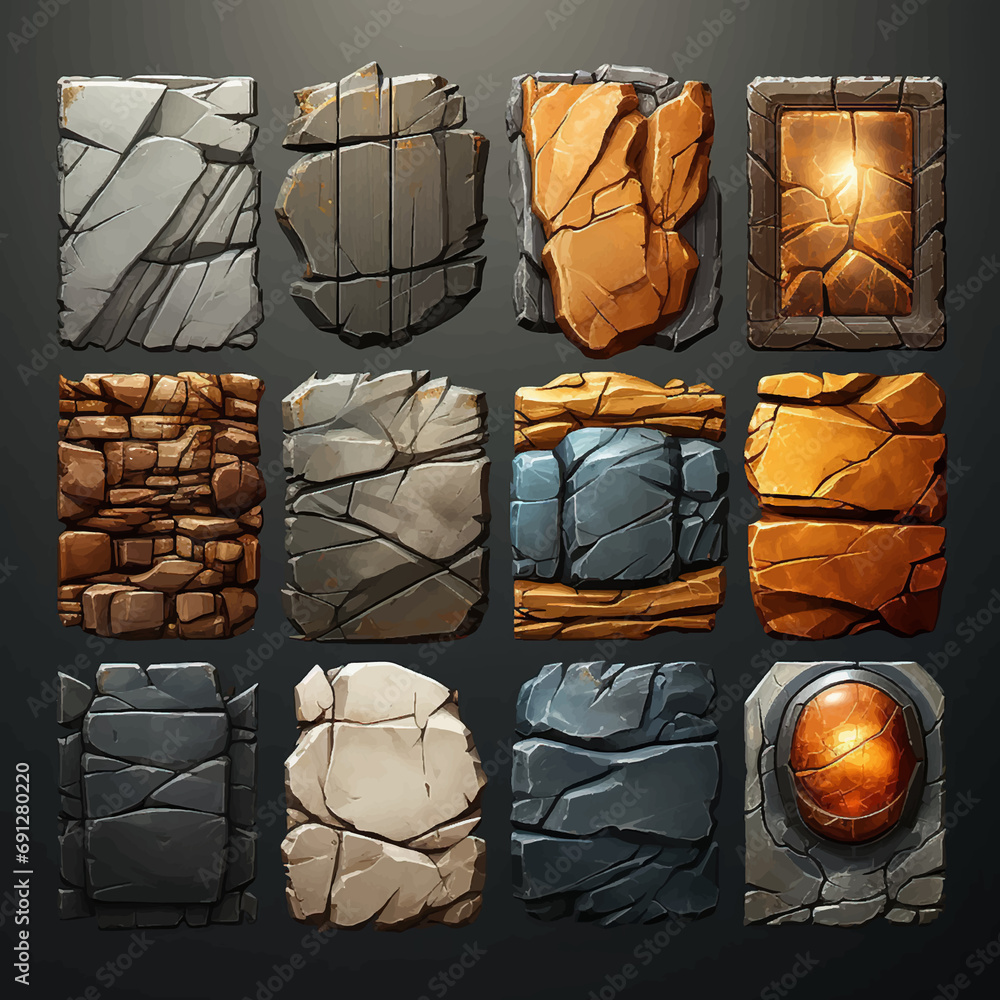 design set vector symbol collection illustration background sign banner ...