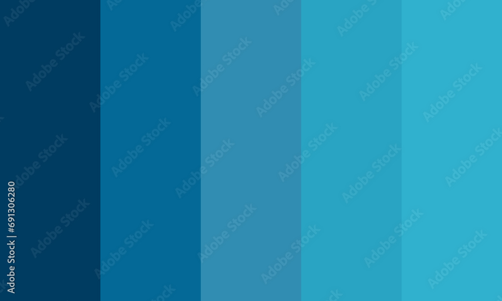 ocean waves color palette. abstract blue background with lines Stock ...