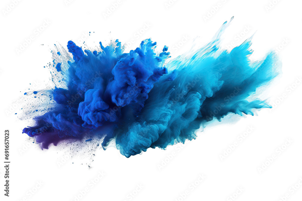 spray particle space holi dark exploding flour paint cloud motion ...
