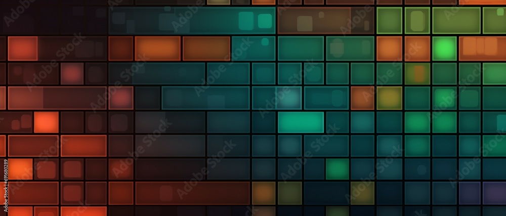 An 8-bit retro gaming grid texture background, pixel aesthetic of ...