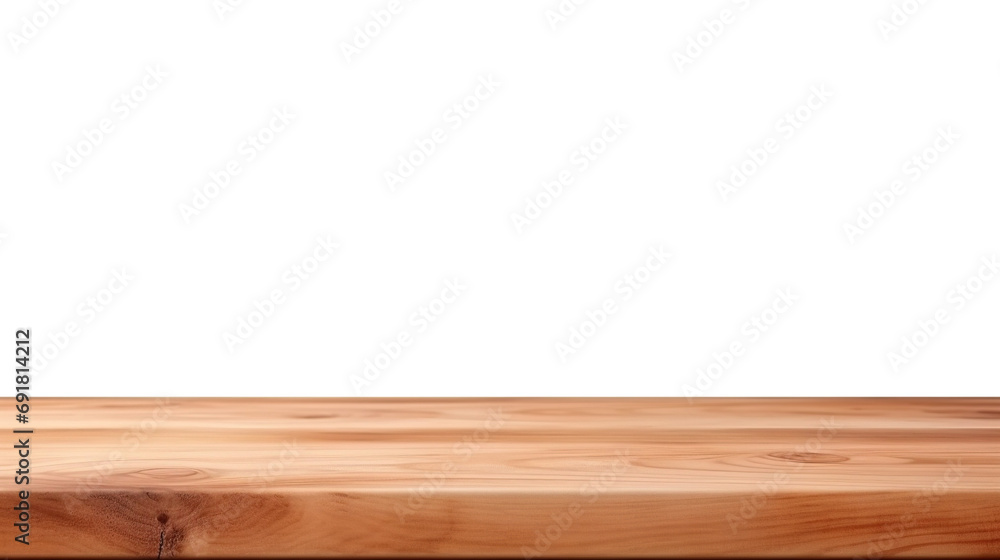 Wooden Table for Product Display on Transparent Background, PNG ...