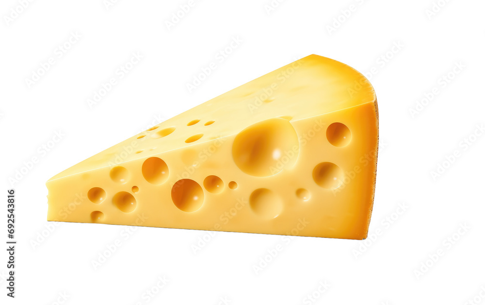 Delectable Bite Aged Brown Cheese Piece on a White or Clear Surface PNG ...