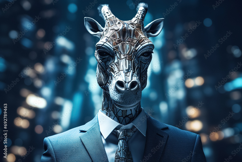 Anthropic Animals in Urban Settings - Sophisticated City Life Captured ...