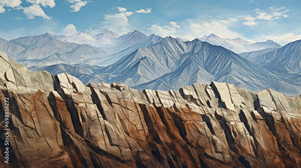 rift fault block mountains illustration valley graben, ing erosion ...