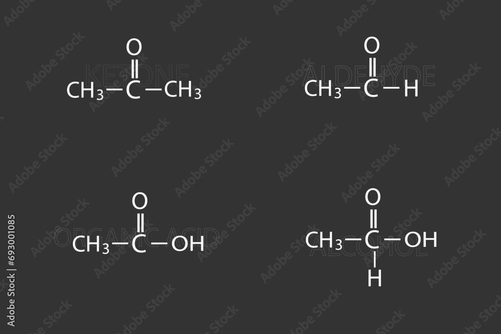 Categories of organic molecules based on functional groups molecular ...