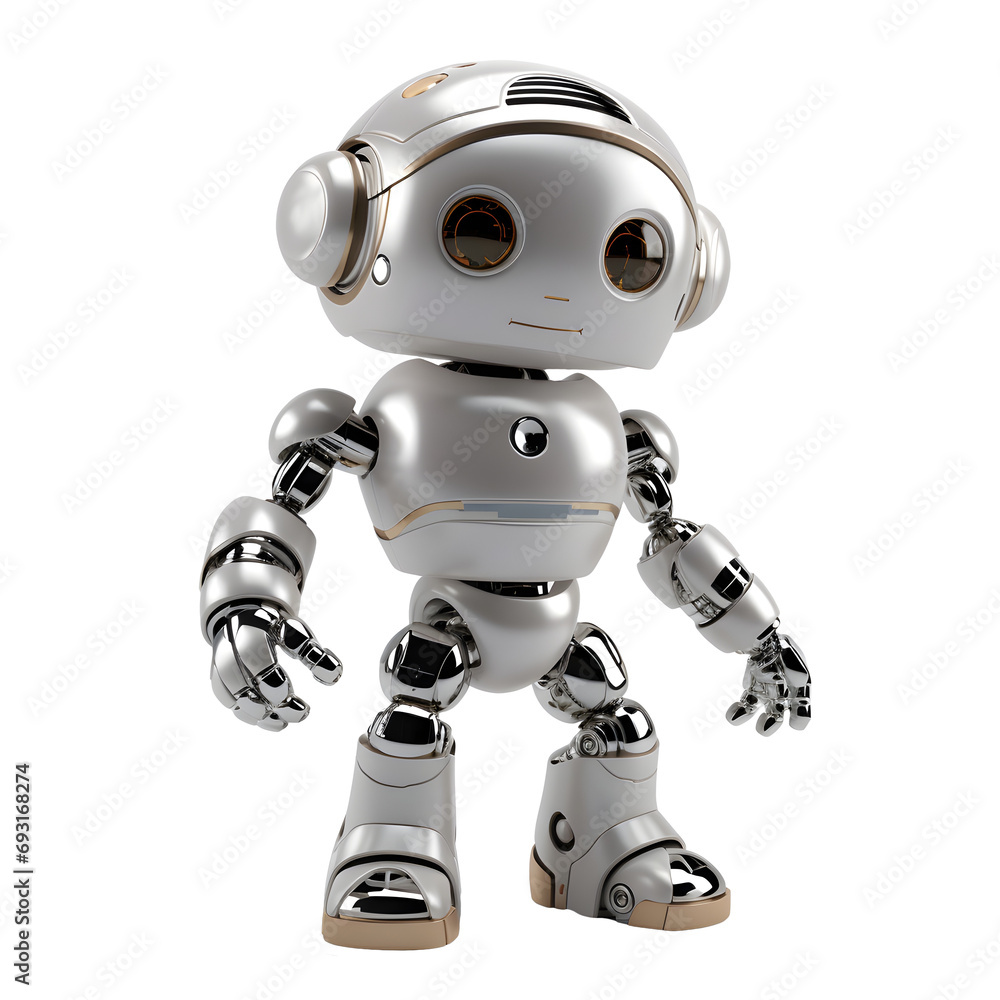 3D chat bot neural network, AI servers and robots technology ...