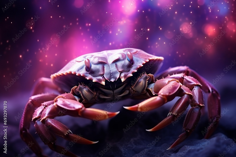 Cancer zodiac sign, crab astrological design, astrology horoscope ...