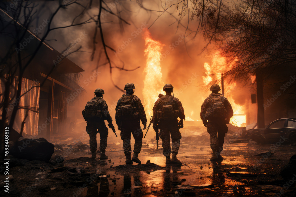 soldier, combat, fire, military, fight, jungle, action, army, two ...