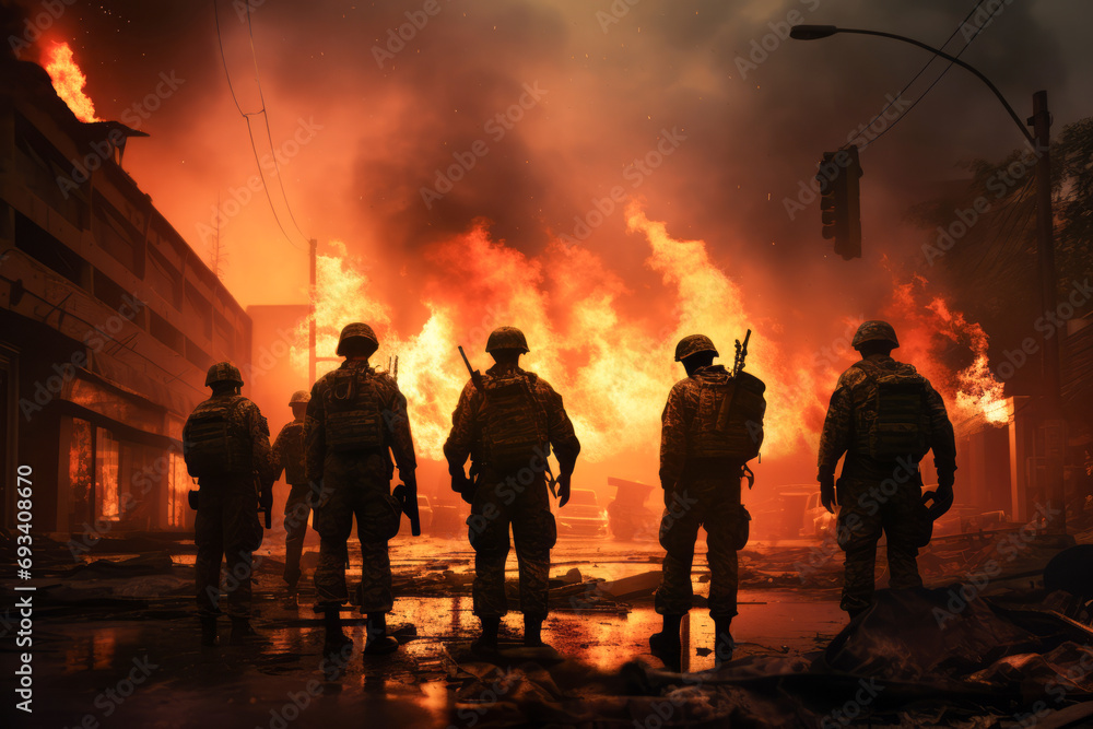 soldier, combat, fire, military, fight, jungle, action, army, two ...