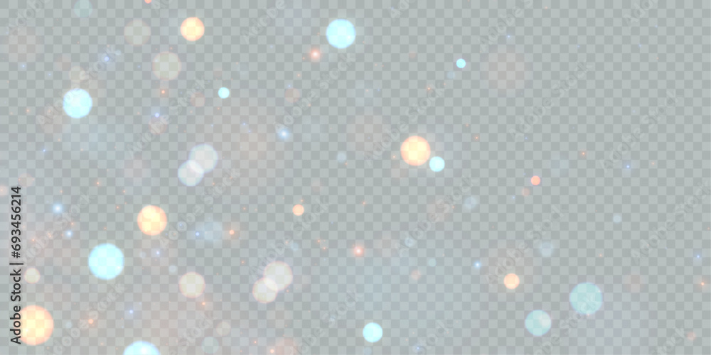 Sparkling glare light effects with colorful shimmer. Beautiful lens ...