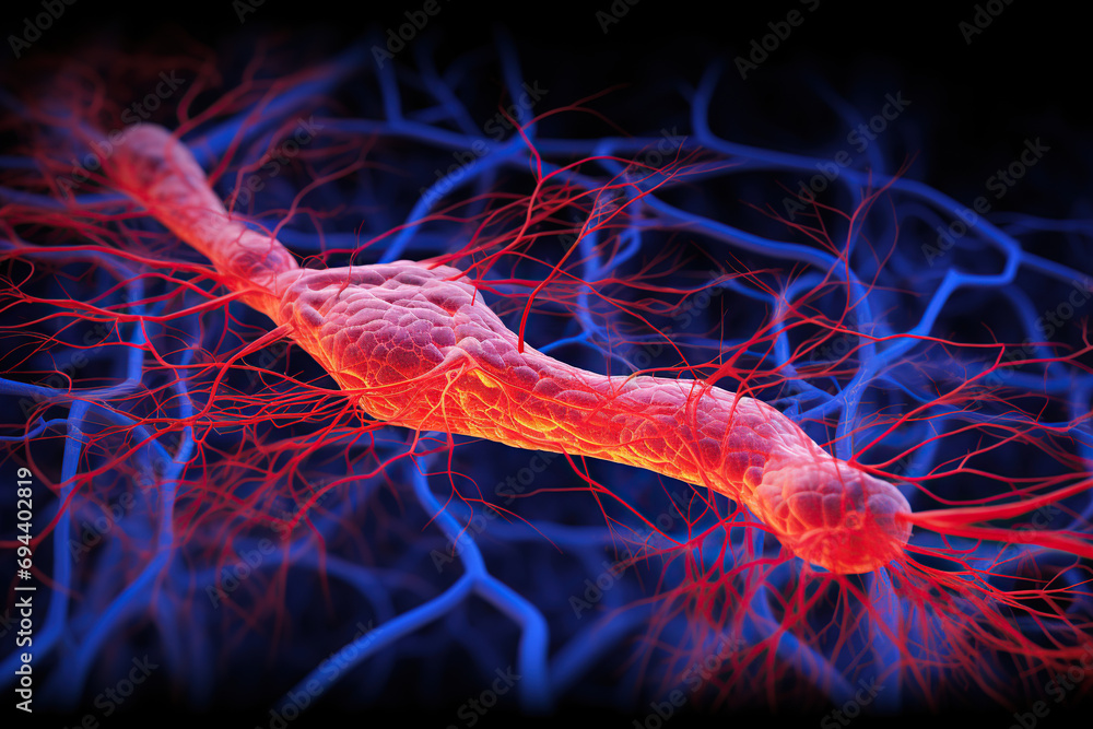 Arteriography, Radiographic examination of blood vessels using a ...