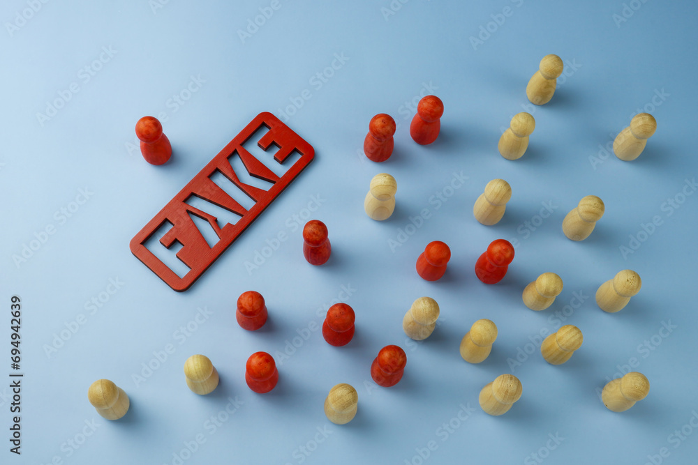 The inscription fake and figures as symbols of the spread of ...