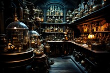 Alchemy Laboratory Antique Fantasy Free Stock Photo - Public Domain ...