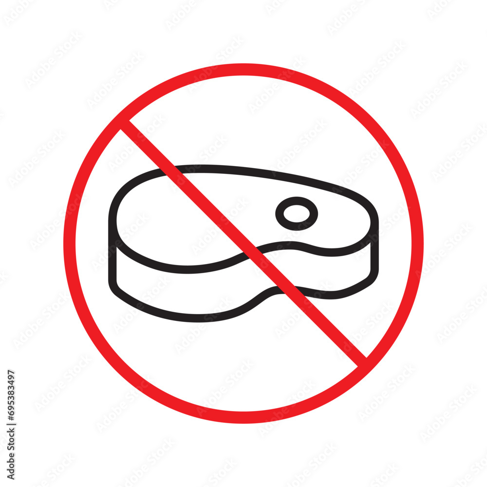 Forbidden Prohibited Warning, caution, attention, restriction label ...