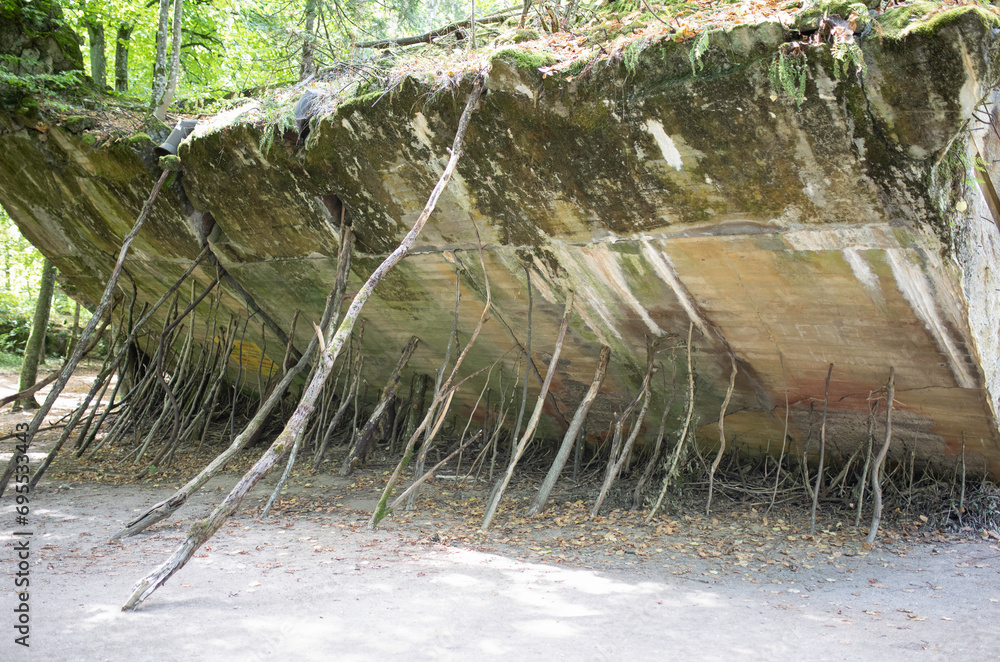 Photo Stock Wolf's Lair, Wolf's Fort - Adolf Hitler's command ...