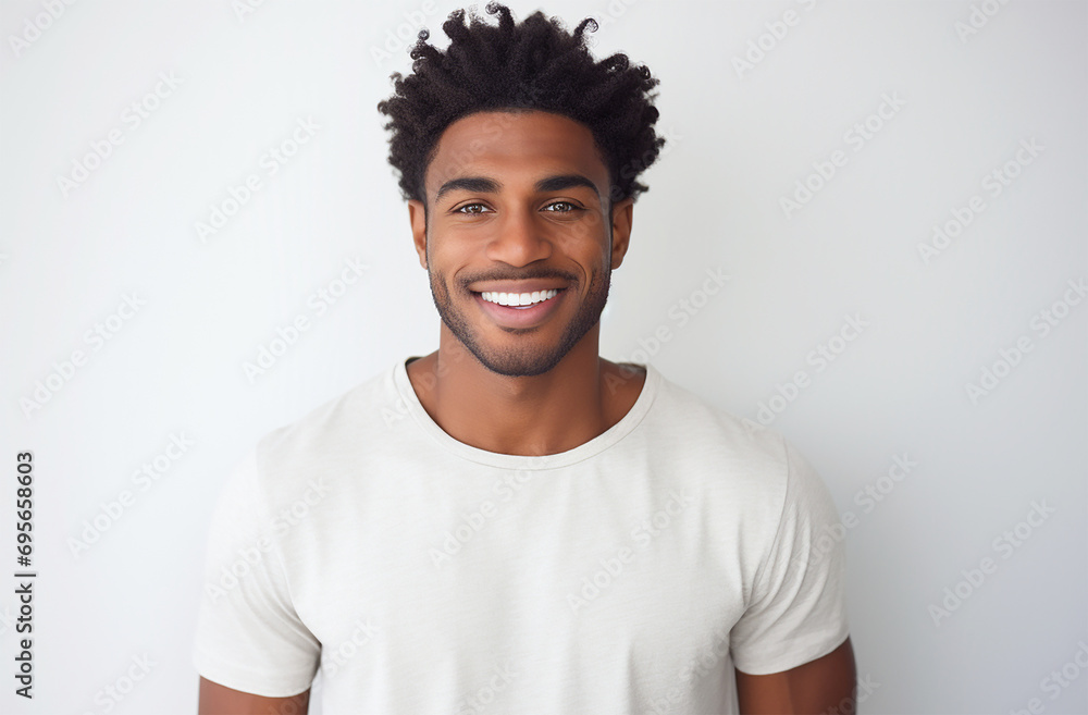 Attractive Black Male Model, Confident Smile, Stunning Presence ...