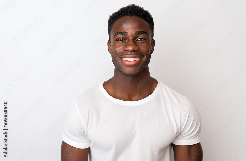 Attractive Black Male Model, Confident Smile, Stunning Presence ...