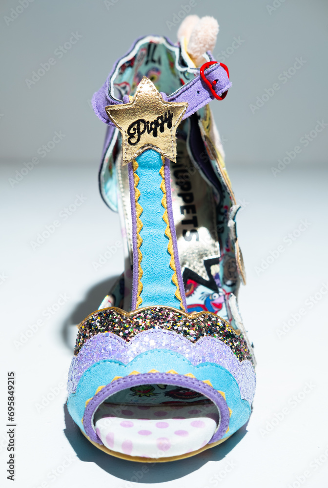 kent, uk 01.01.2023 Rare Irregular Choice Muppets Miss Piggy Diva Shoes ...