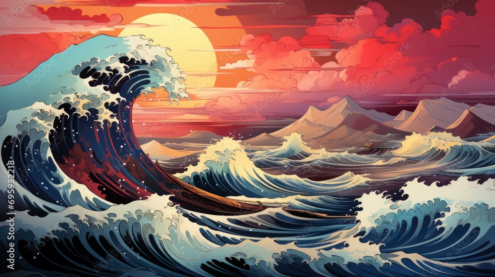 Ilustración de Stock Super Typhoon Tropical Storm Cyclone Hurricane ...