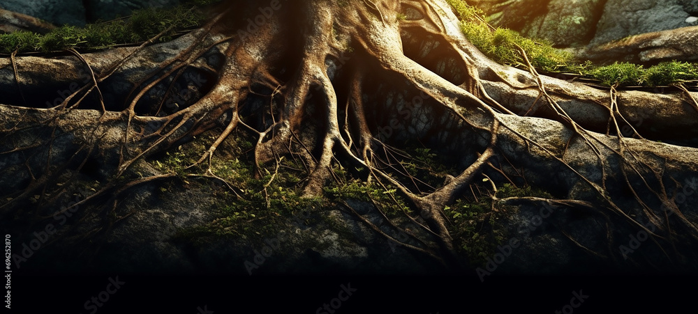 Tangled Roots The Hidden Beauty of Intertwining Tree Networks, Tree ...