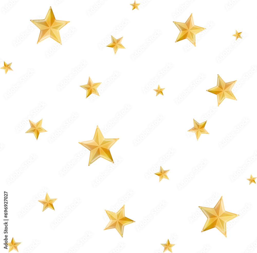 Twinkle twinkle little stars shape pattern. Soft pastel yellow gold ...