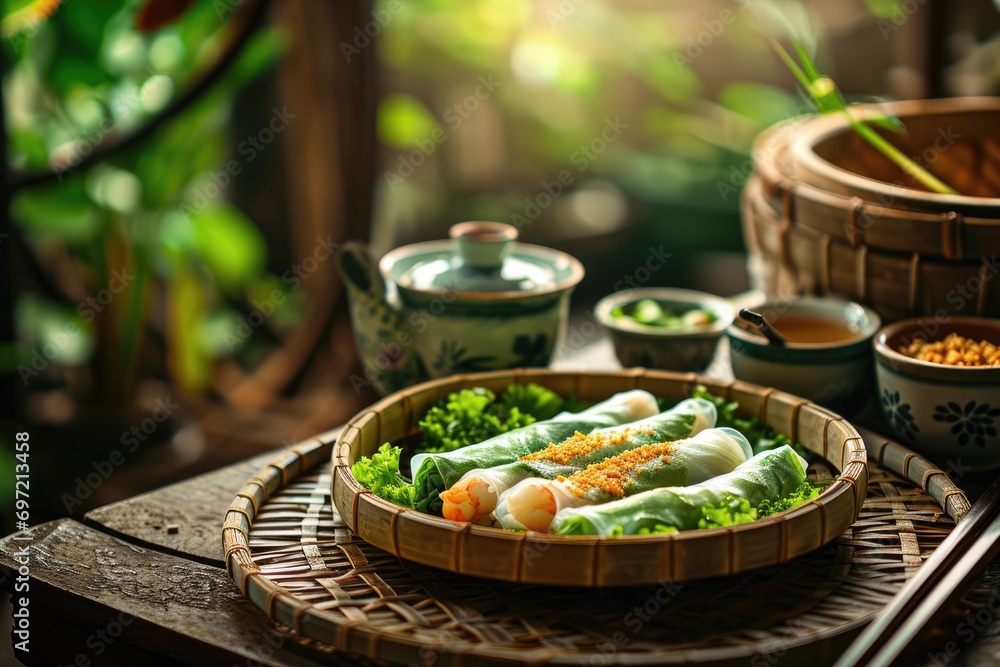 Goi Cuon Delight: Fresh Vietnamese Spring Rolls - A Culinary Symphony ...