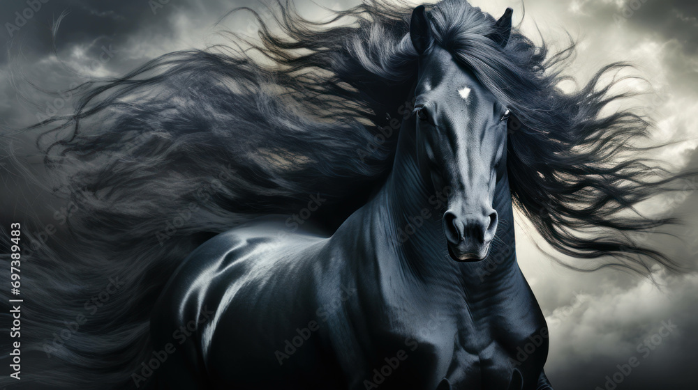 Illustration Stock equinophobia: an in-depth, ultra-realistic ...