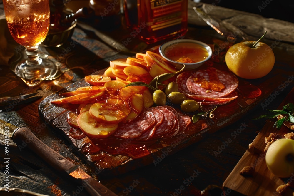 Asian-inspired Charcuterie Platter: Chinese lap cheong (sausage ...