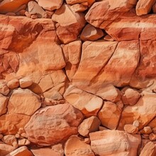 Seamless Red Rock Stone Background Free Stock Photo - Public Domain ...