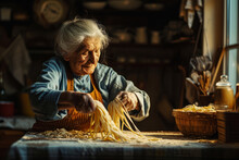 Nonna Makes Pasta Free Stock Photo - Public Domain Pictures